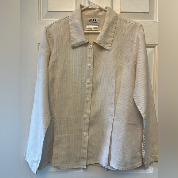 Flax | Tops | Flax Small Linen Blouse | Poshmark